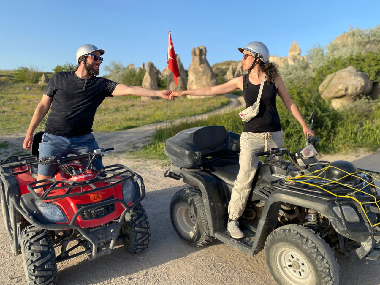 Kapadokya ( Atv Safari, Sun Set)